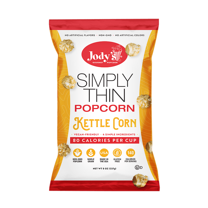 Simply Thin Kettle Corn | Light, Crunchy Snack by Jody’s – Jody's Popcorn